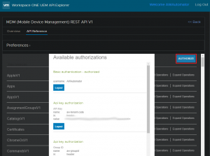 Working with the VMWare Workspace One API in PowerShell – Shadministration